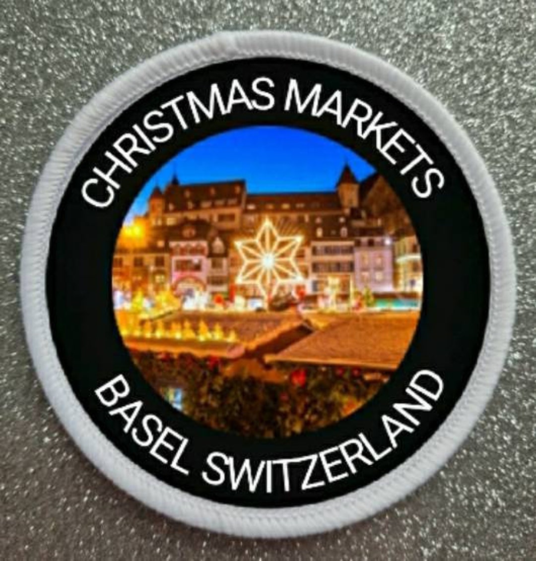 3 Inch Basel Switzerland Christmas Markets Patch Badge - Etsy
