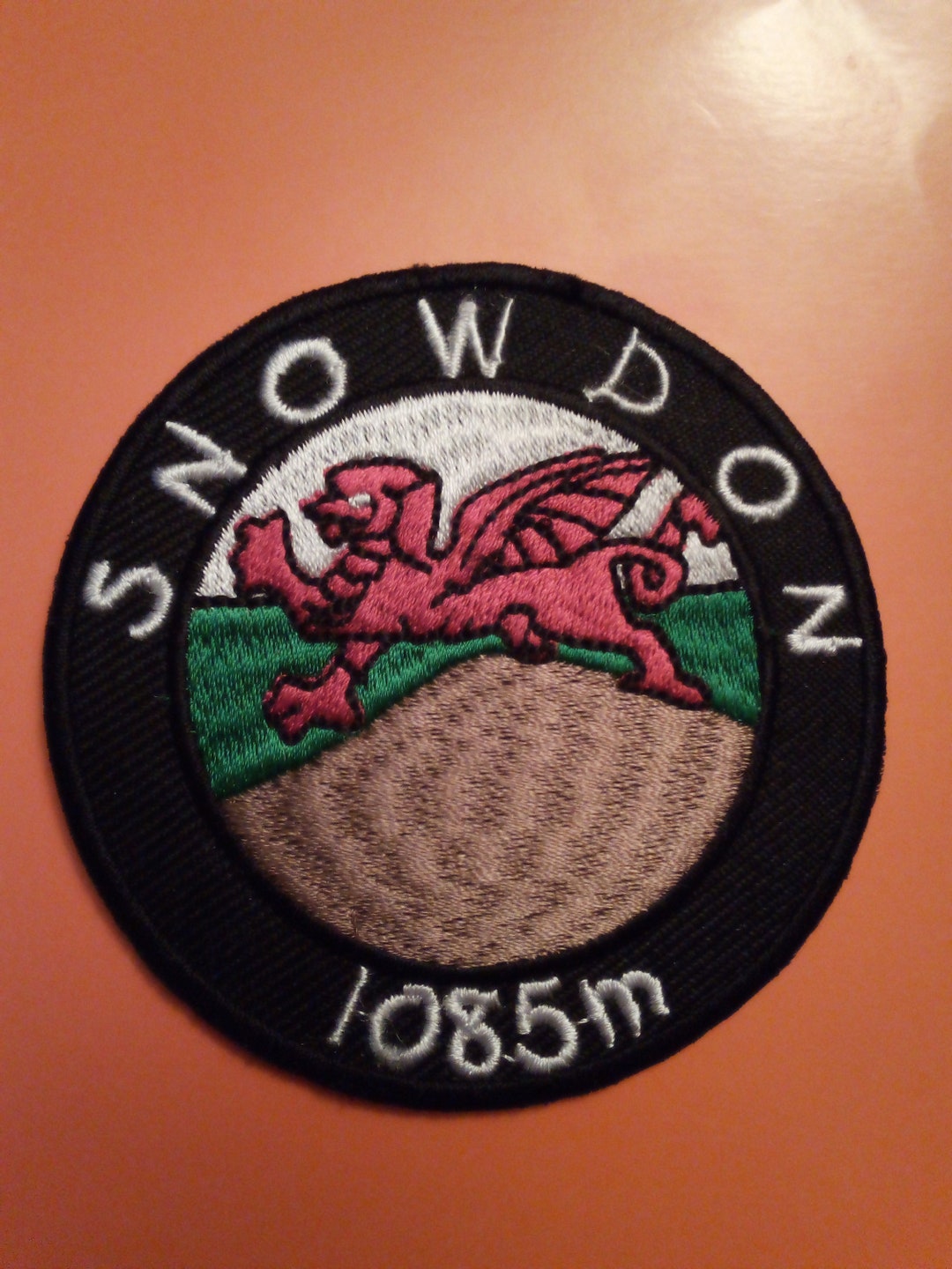 Snowdon Wales 3 Inch Patch Badge - Etsy