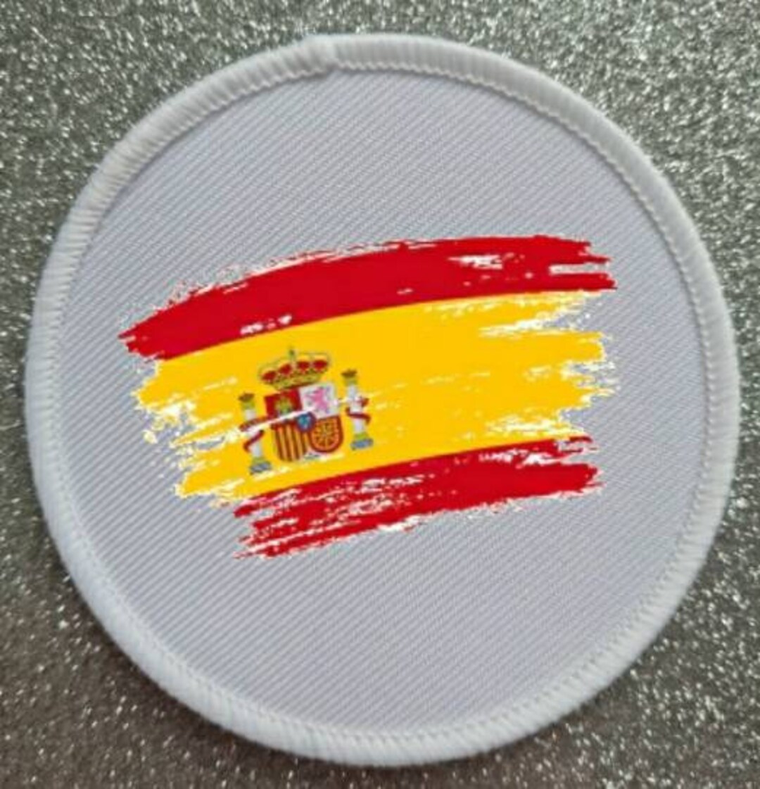 3 Inch Spanish Flag Patch Badge - Etsy