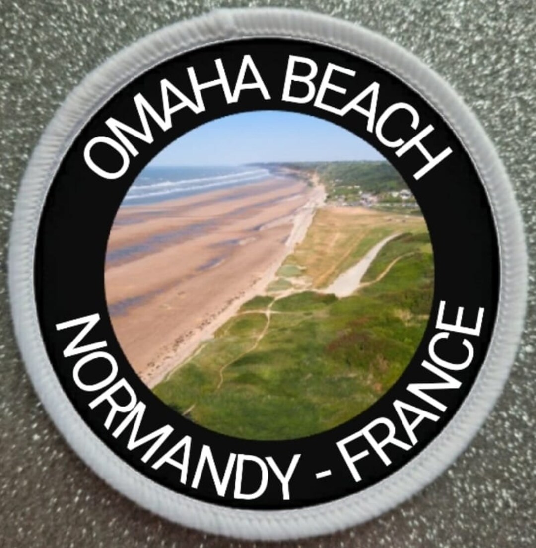3 Inch Omaha Beach Normandy France Patch Badge D Day WW2 - Etsy
