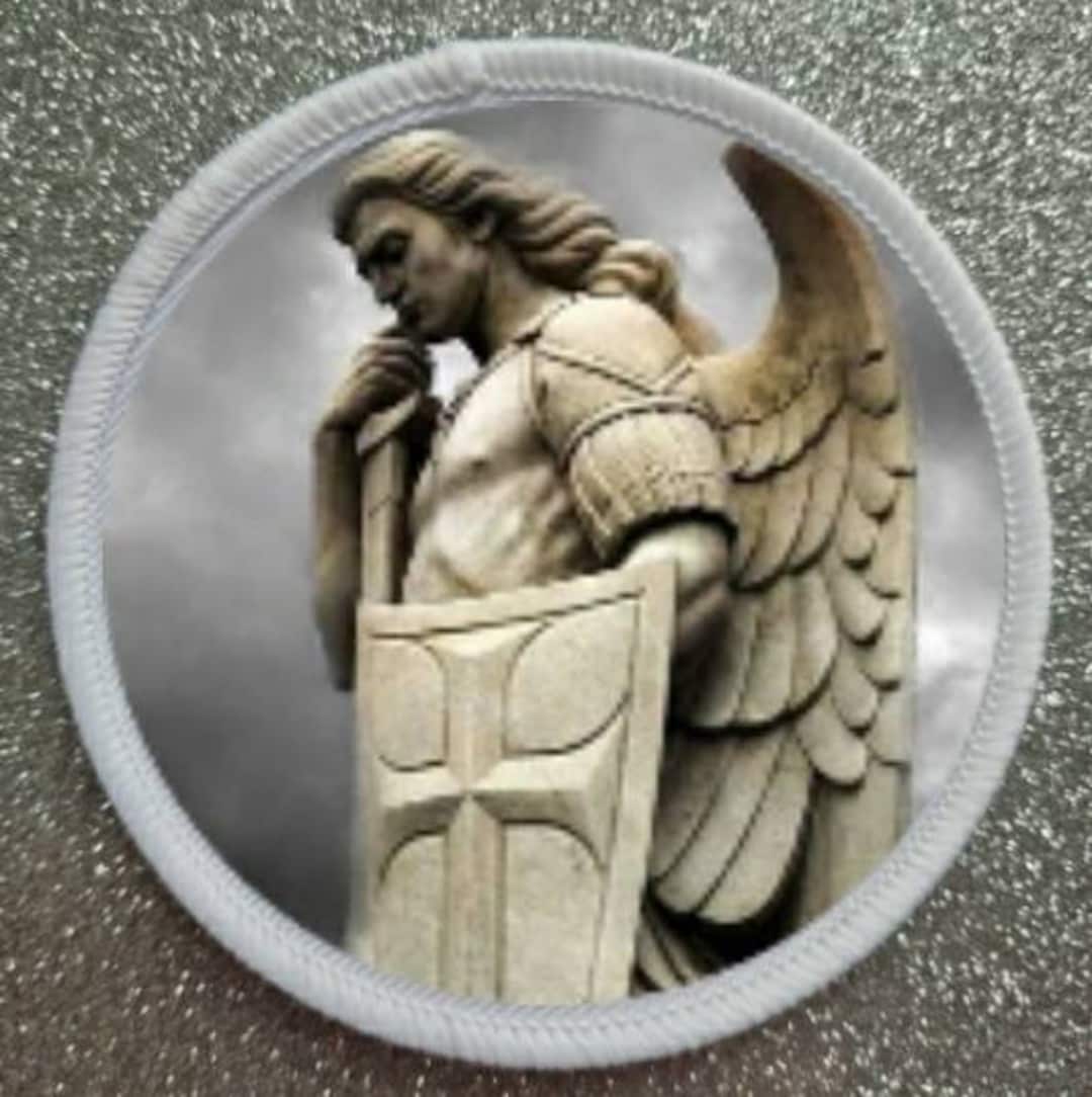 3 Inch St Michael Patch Badge - Etsy