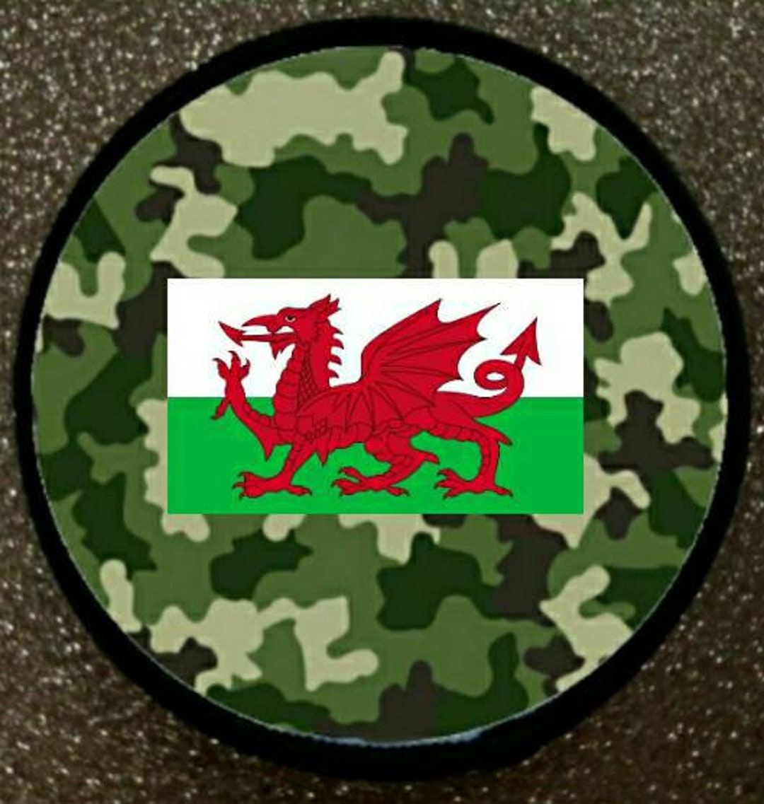 Welsh Military Camo Style 3 Inch Patch Badge - Etsy