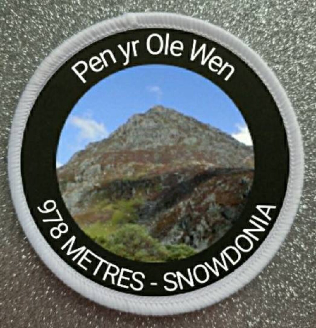 3 Inch Pen Yr Ole Wen Snowdonia Patch Badge - Etsy