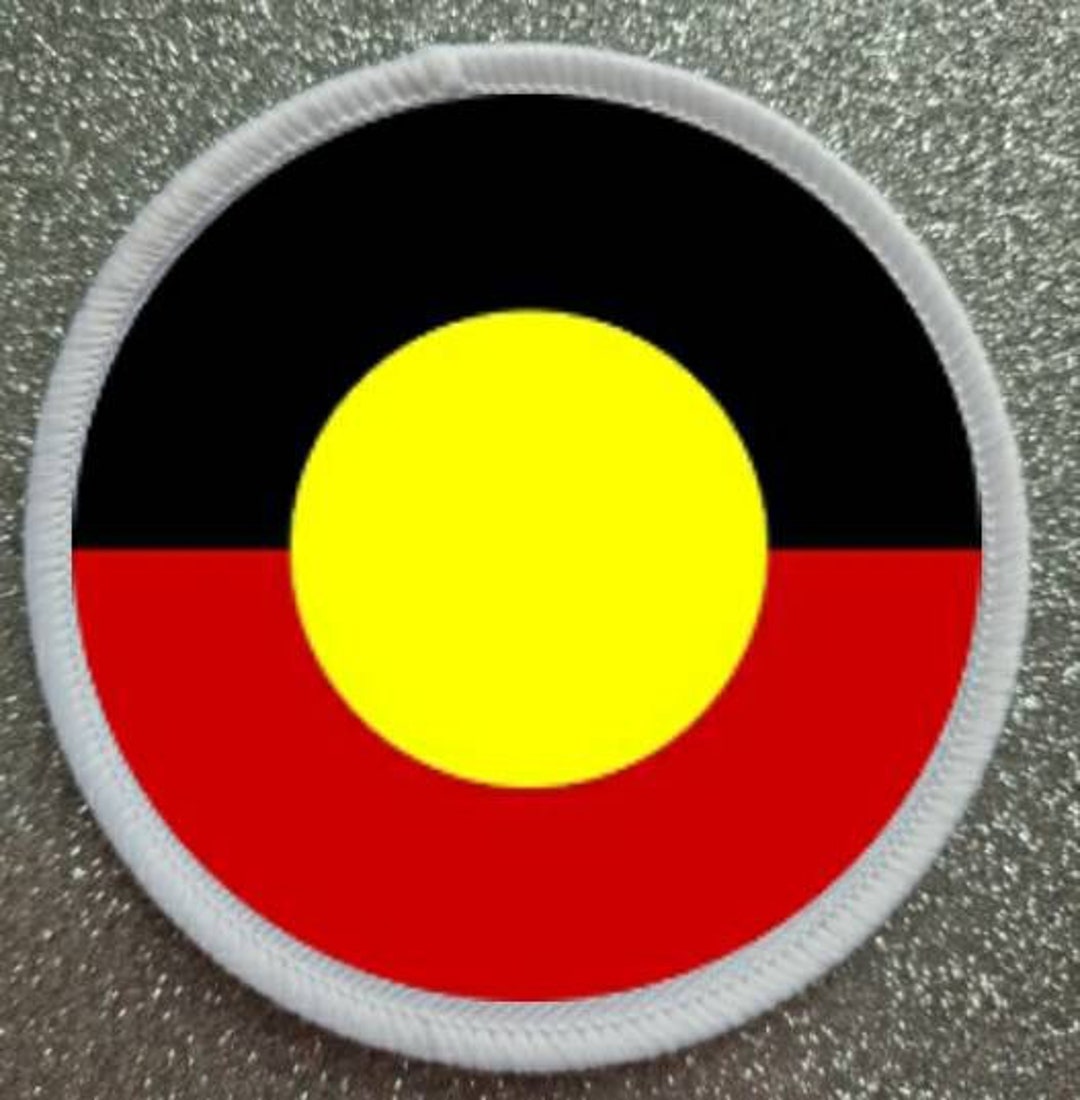 3 Inch Aboriginal Flag Patch Badge - Etsy