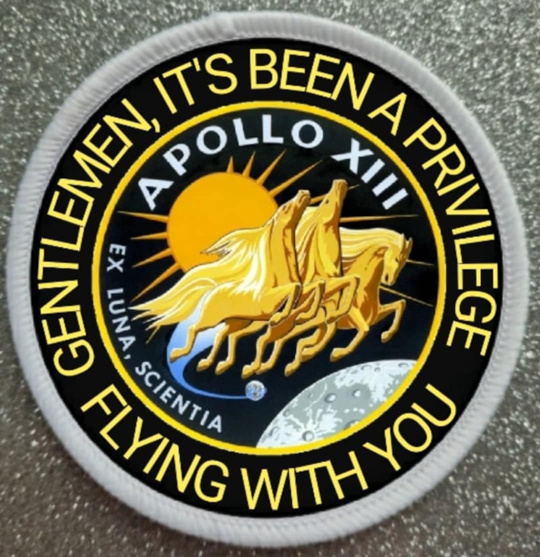 3 Inch Apollo 13 Space Patch Badge - Etsy