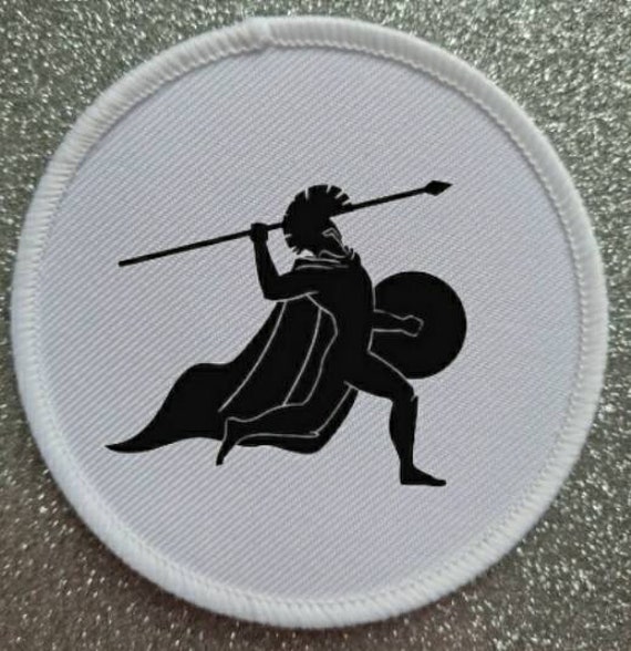 3 Inch Gladiator Javelin Warrior Patch Badge | Etsy