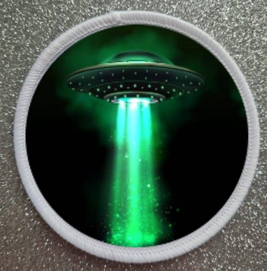 3 Inch UFO Patch Badge - Etsy