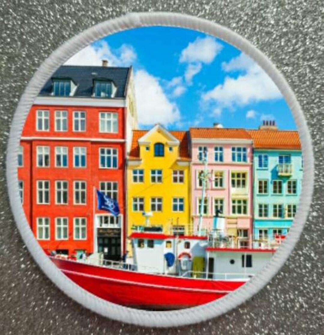 3 Inch Copenhagen Denmark Patch Badge - Etsy