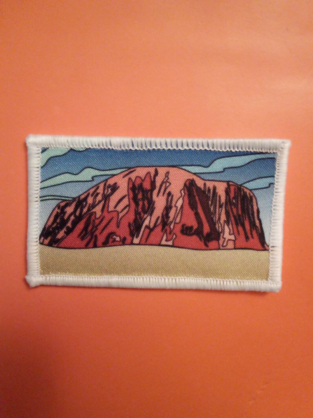 Ayers Rock Australia Uluru 8cm Patch Badge - Etsy