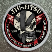 Brazilian Jiu-jitsu BJJ Shaka Hand (badge) 8cm Gi Patch Badge - Etsy