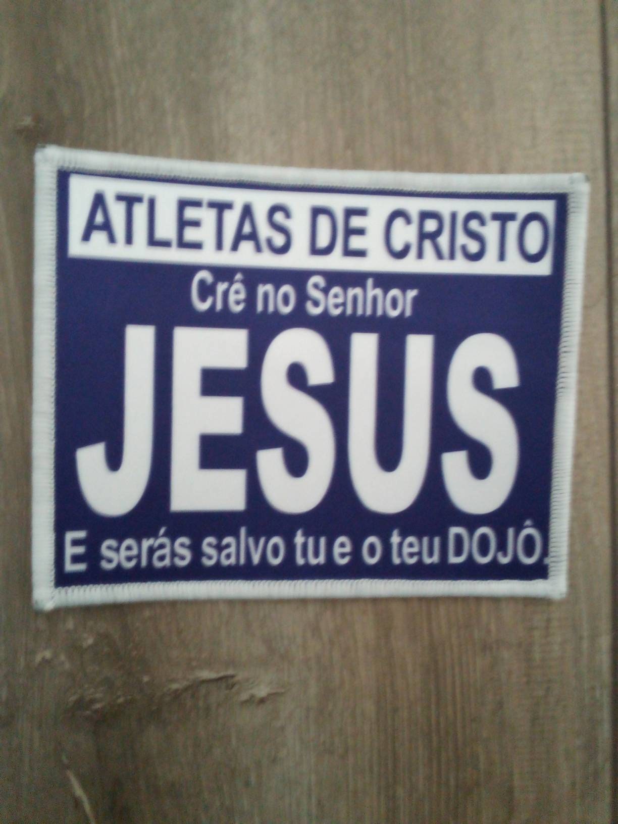 Jesus Dojo Martial Arts Brazilian Jiu-jitsu BJJ (badge) 5 Inch Gi Patch ...