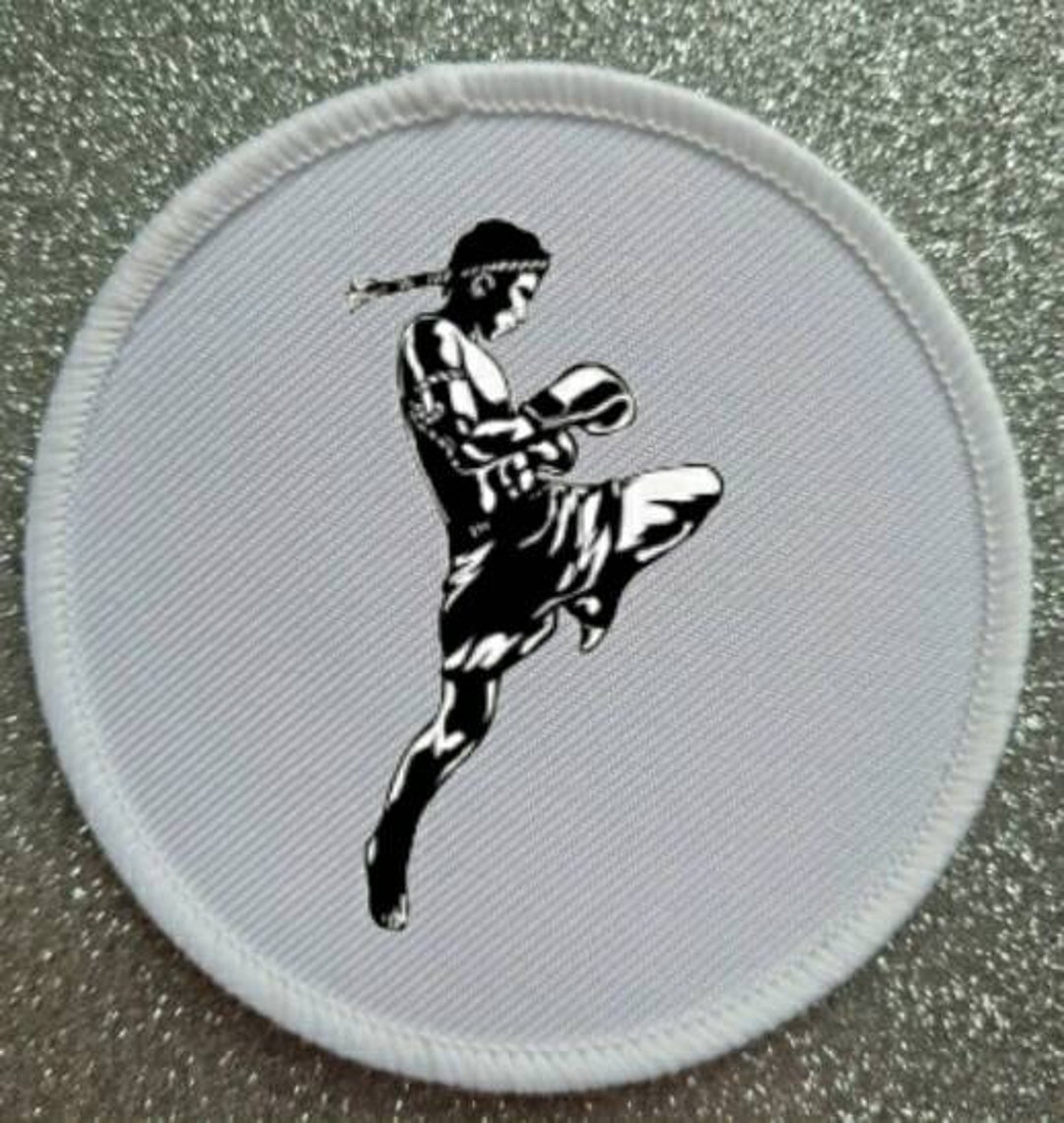 3 Inch Thai Boxing Muay Thai Patch Badge - Etsy