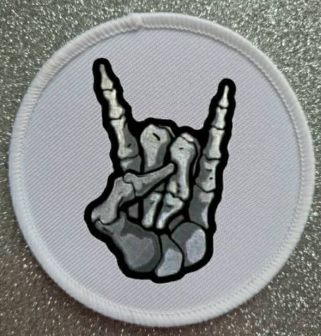 Devil Horns 3 Inch Patch Badge - Etsy