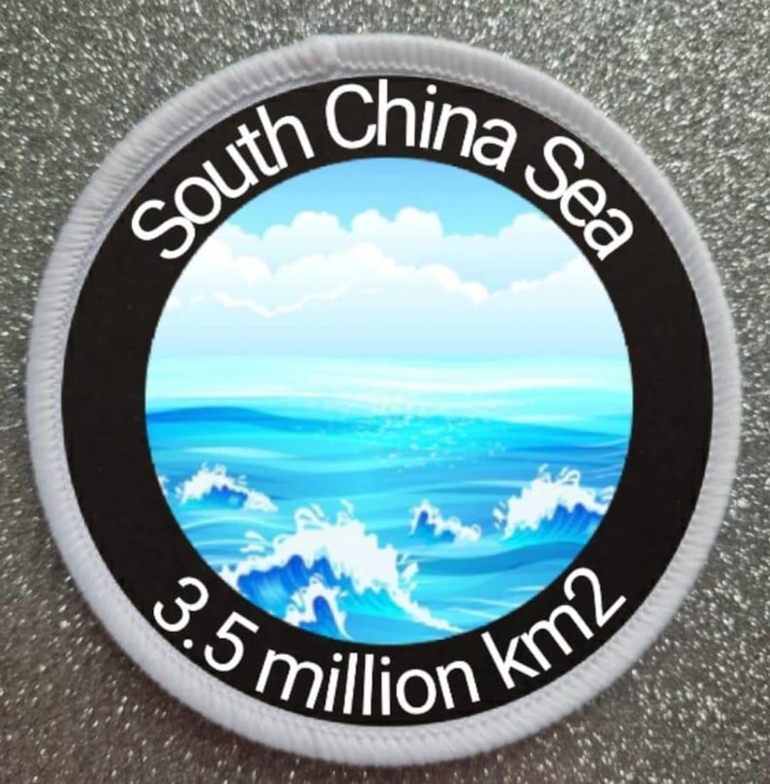 3 Inch South China Sea Patch Badge - Etsy