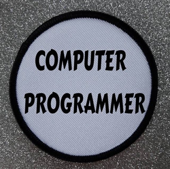 3 Inch Computer Programmer Patch Badge | Etsy
