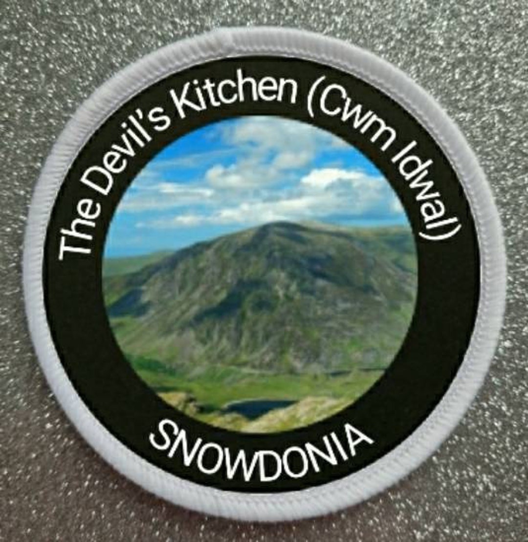 3 Inch Devils Kitchen Snowdonia Patch Badge - Etsy