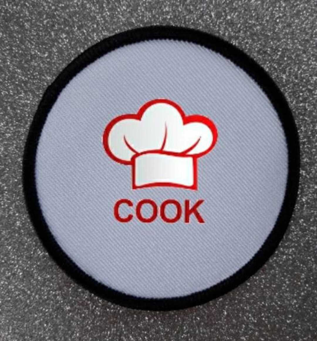 3 Inch Cook Patch Badge - Etsy