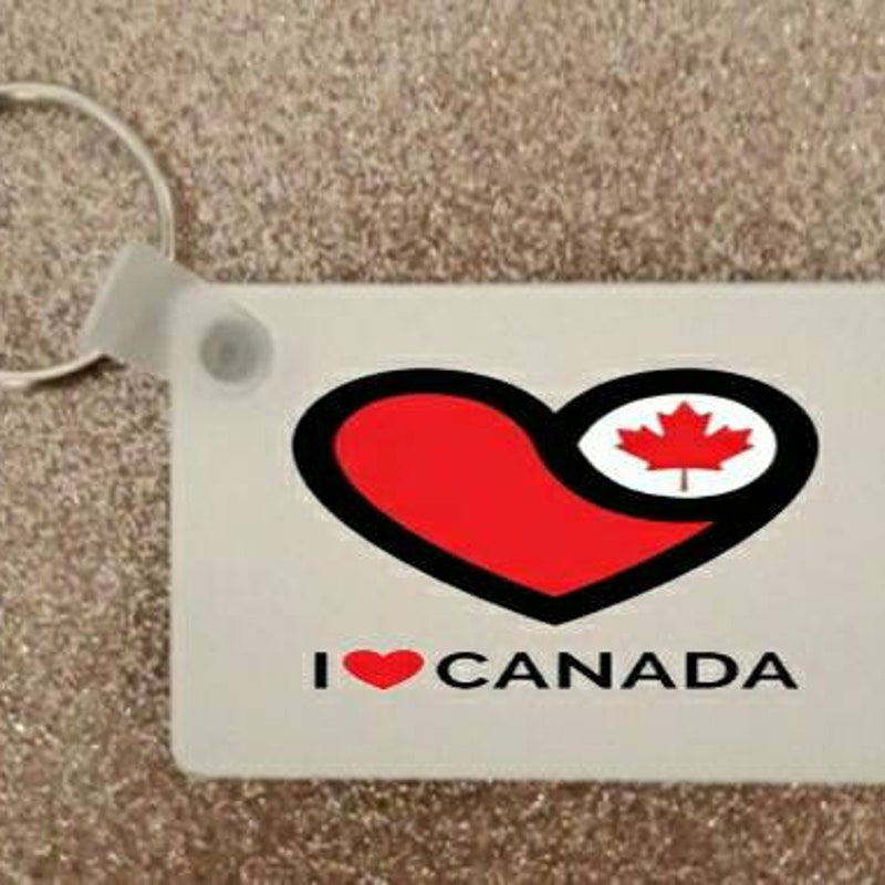 Canada Keychain - Etsy Canada