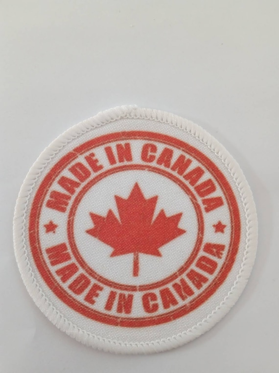 3 Inch Made in Canada Canadian and Proud Patch Badge - Etsy