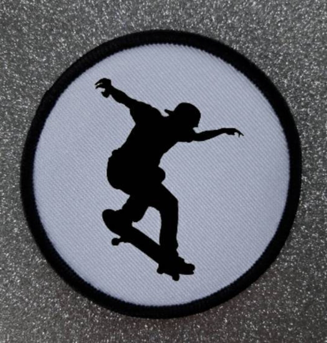 3 Inch Skateboarding Iron or Sew on Sublimation Patch Badge - Etsy