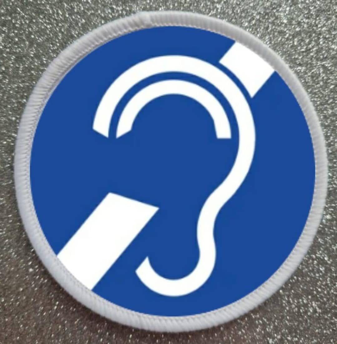 3 Inch Deaf Awareness Patch Badge - Etsy