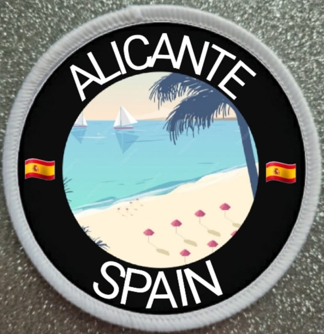 3 Inch Alicante Spain Patch Badge - Etsy
