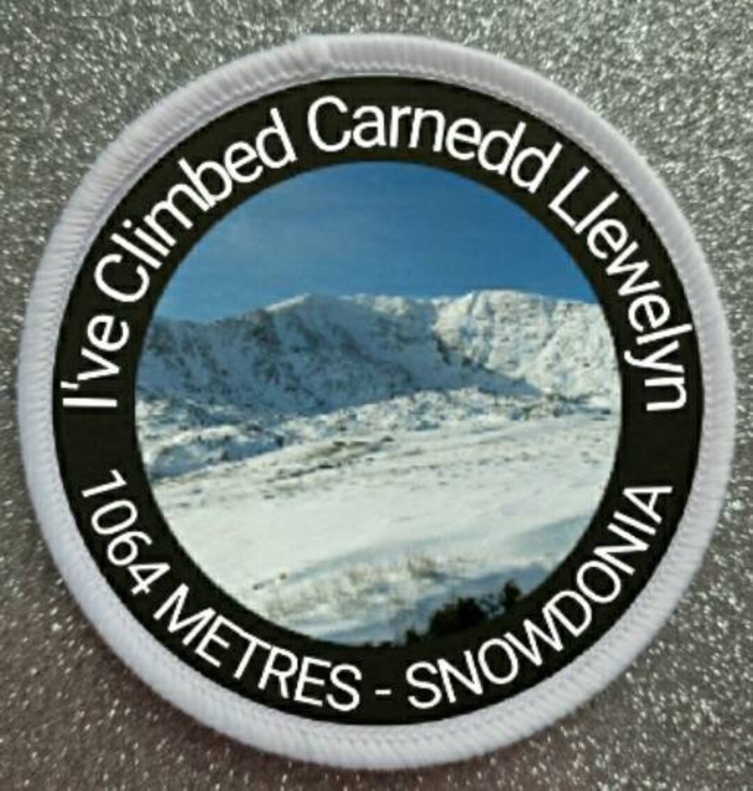 3 Inch Carnedd Llewelyn Snowdonia Patch Badge - Etsy
