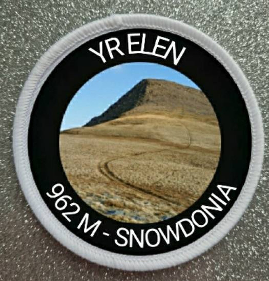 3 Inch Yr Elen Snowdonia Patch Badge - Etsy