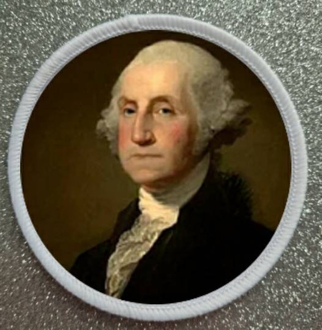 3 Inch George Washington Patch Badge - Etsy