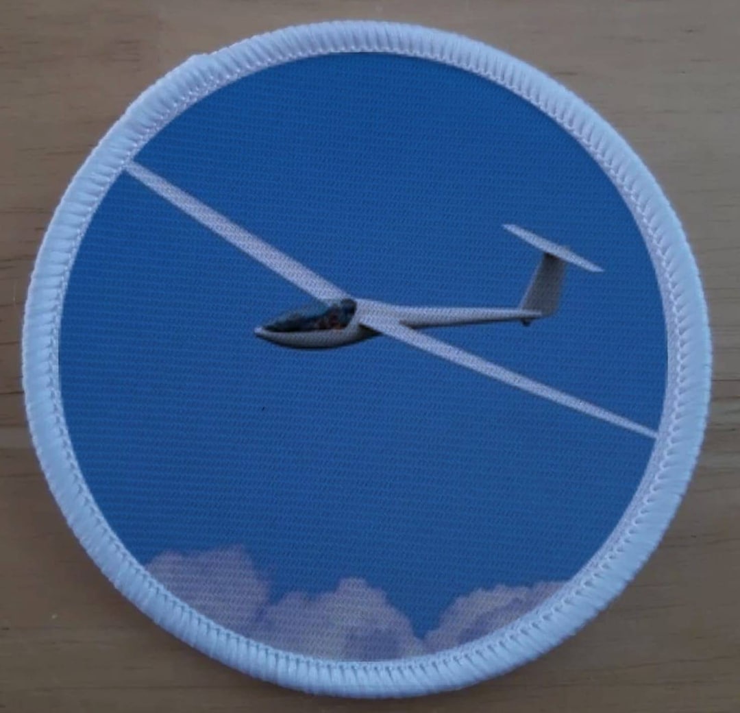3 Inch Gliding Glider Patch Badge - Etsy