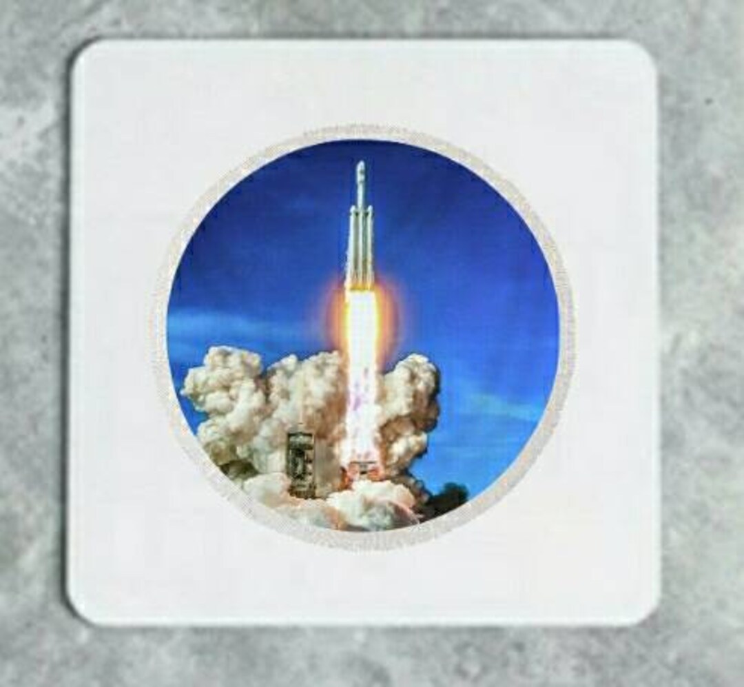 F Heavy Rocket Drinks Coaster Tea Coffee Beer Wine - Etsy