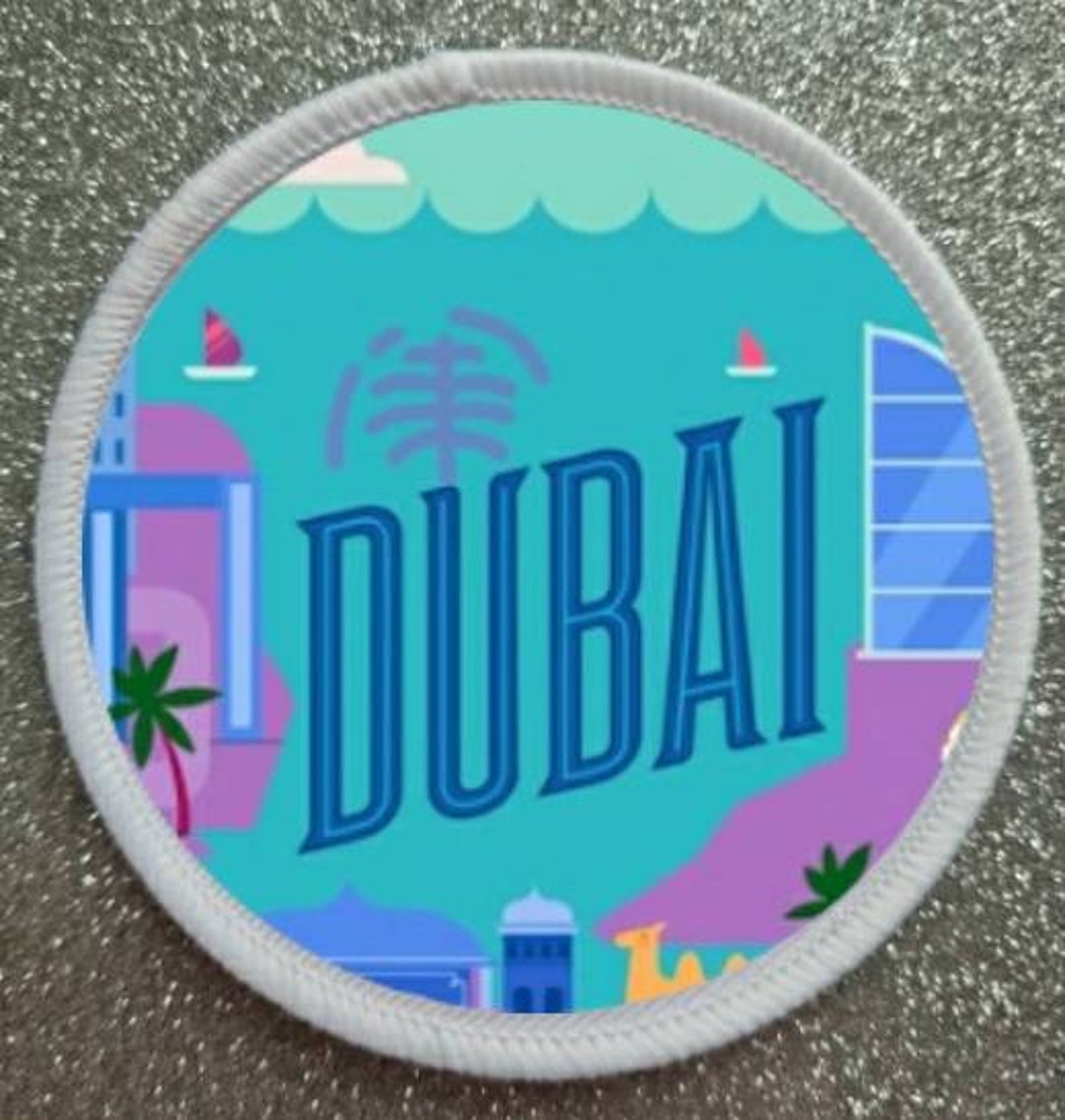 3 Inch Dubai UAE Patch Badge - Etsy