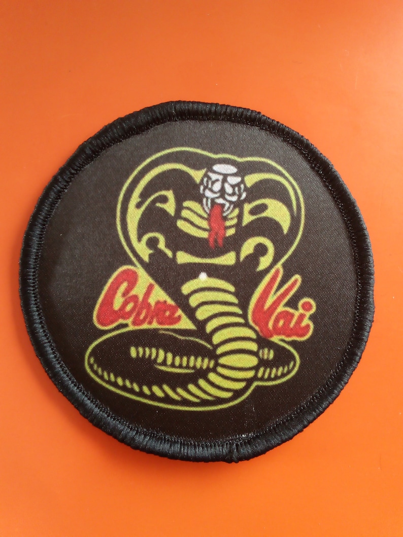 Cobra Kai Karate Kid Style 8cm Patch Badge - Etsy France