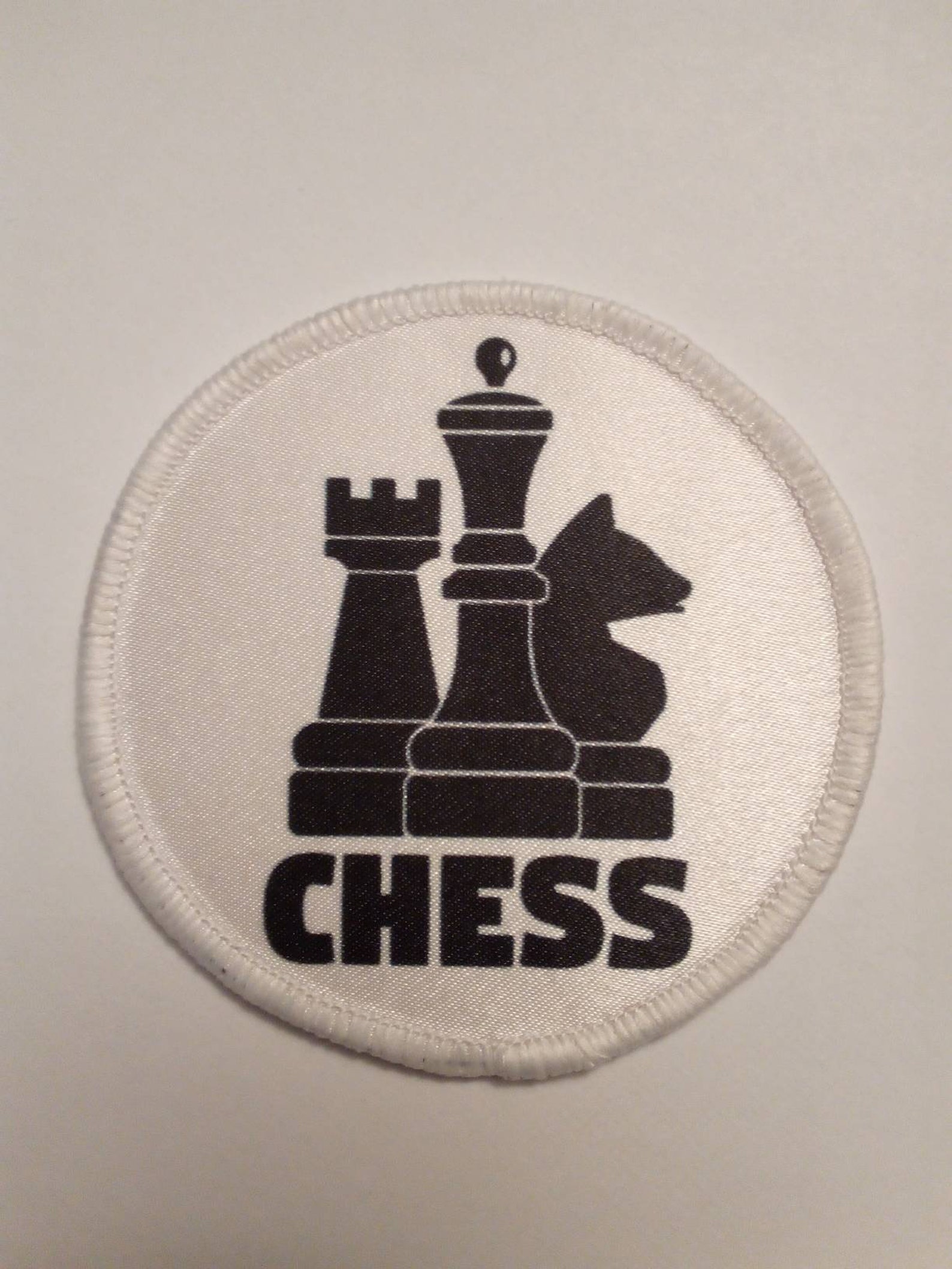 Chess Player Game 3 Inch Patch Badge - Etsy
