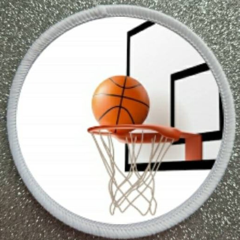 Basketball Patch - Etsy