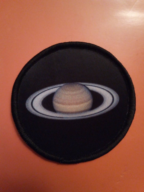 Saturn Planet NASA Space 8cm Patch Badge | Etsy