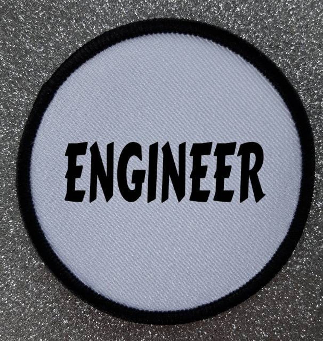 3 Inch Engineer Patch Badge - Etsy