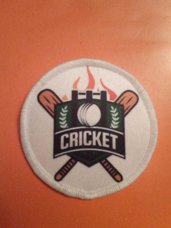 Cricket 8cm Patch Badge | Etsy