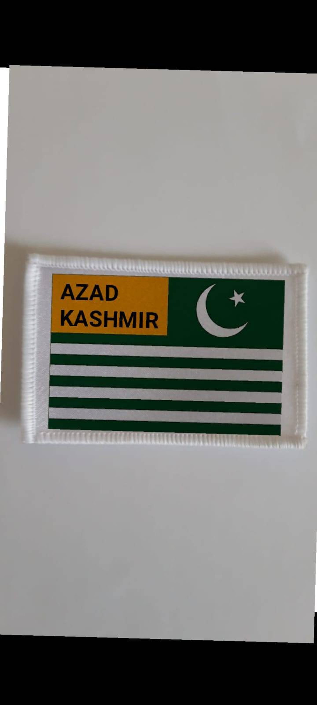 3 Inch Azad Kashmir Pakistan Iron or Sew on Patch Badge - Etsy