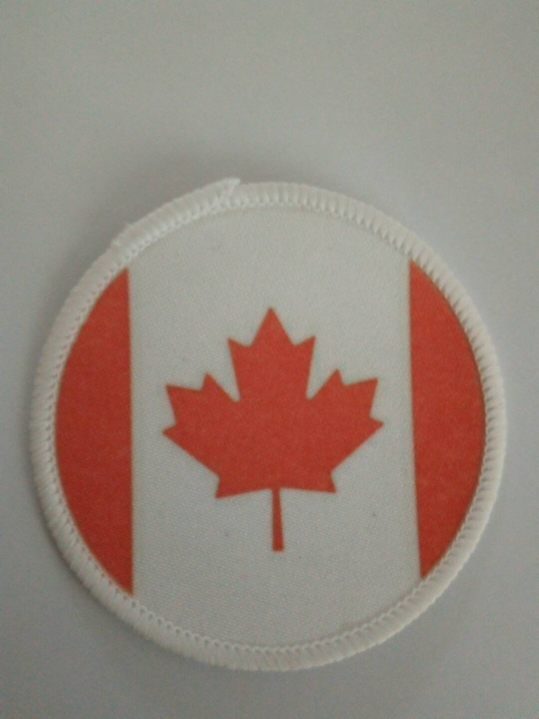 Circle Flag of Canada Canadian Maple Leaf 3 Inch Patch Badge - Etsy