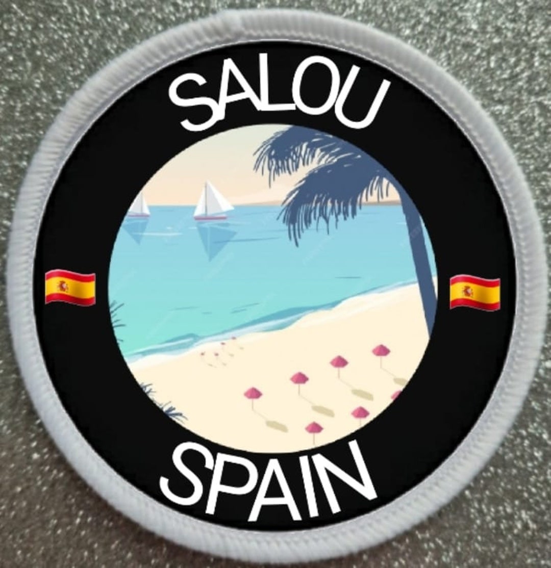 3 Inch Salou Spain Patch Badge - Etsy