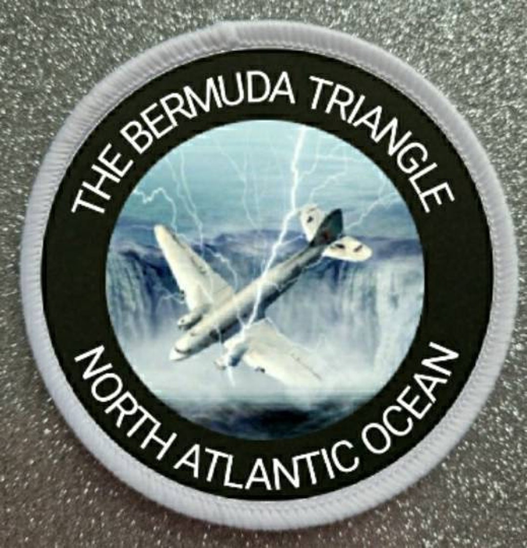 3 Inch the Bermuda Triangle Patch Badge - Etsy