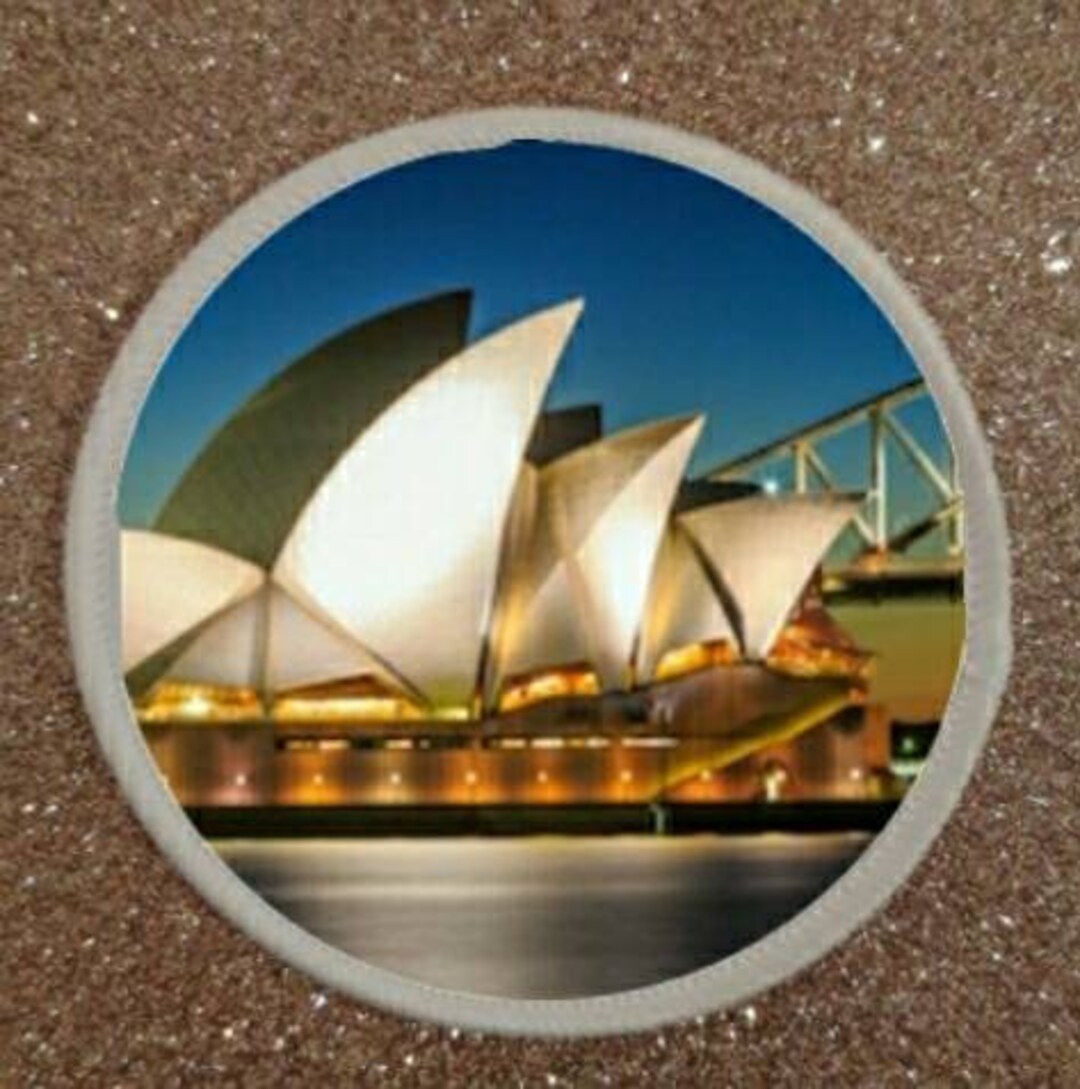 The Sydney Opera House Australia 3 Inch Patch Badge - Etsy
