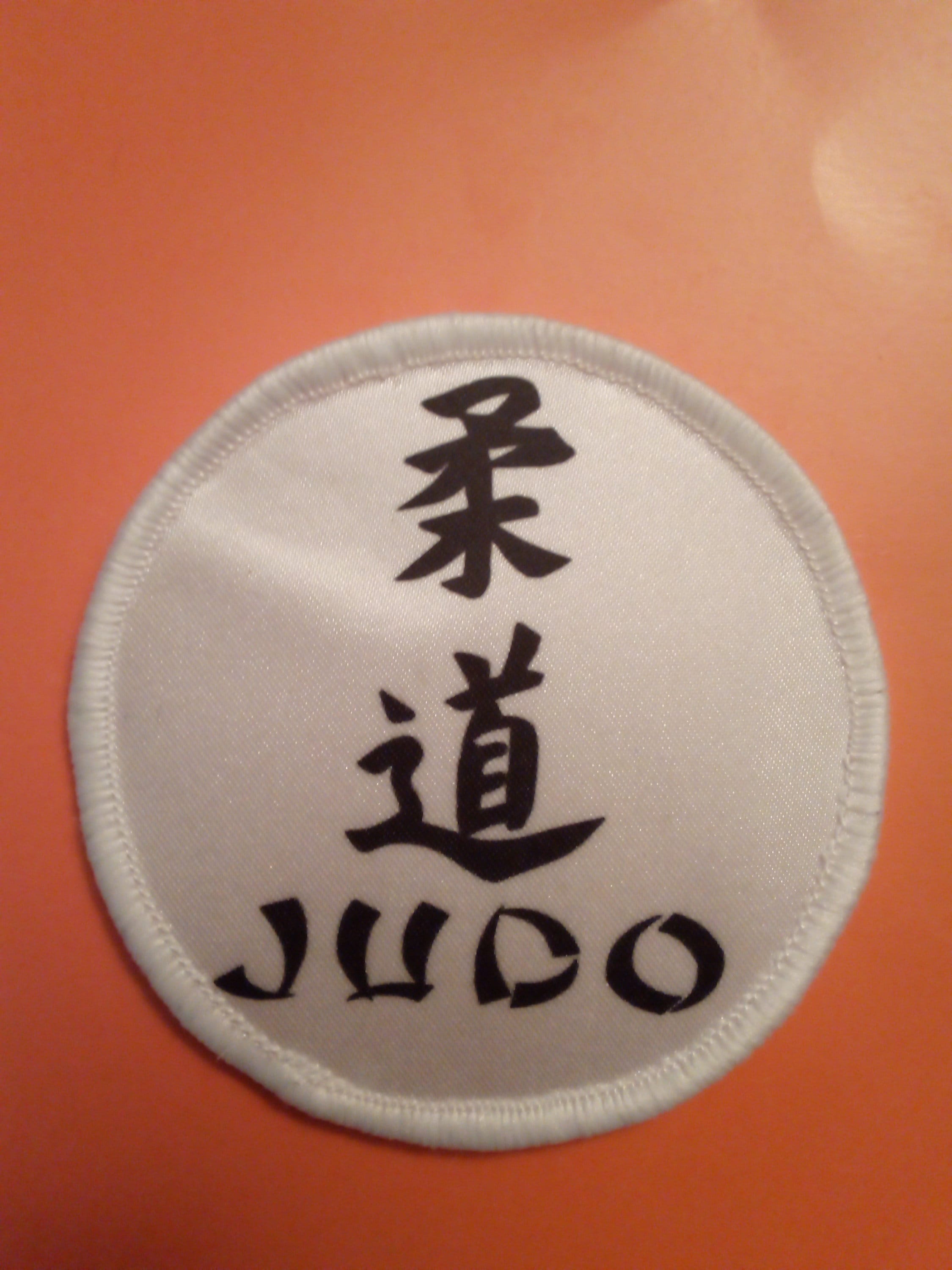 Judo Judoka Gi 8cm Patch Badge - Etsy