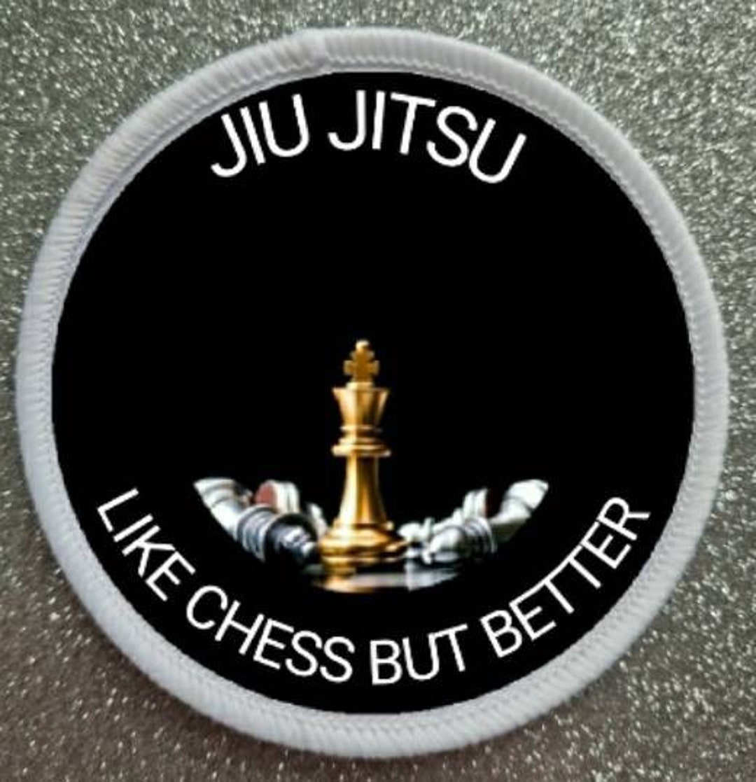 7 Inch Large Jiu Jitsu Sublimation Patch Badge. - Etsy