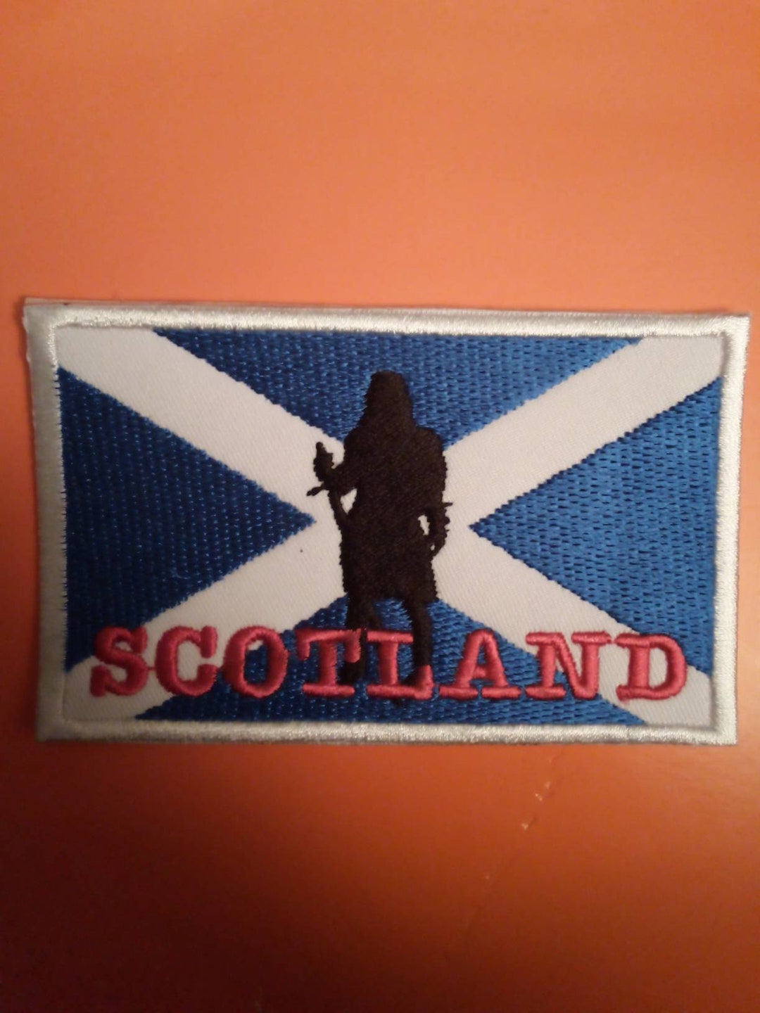 William Wallace Scotland Flag Patch (badge) 9cm Patch - Etsy