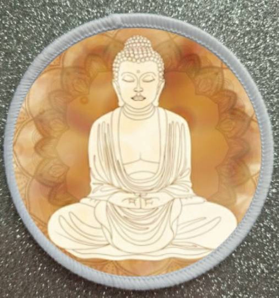 3 Inch Buddha Patch Badge - Etsy