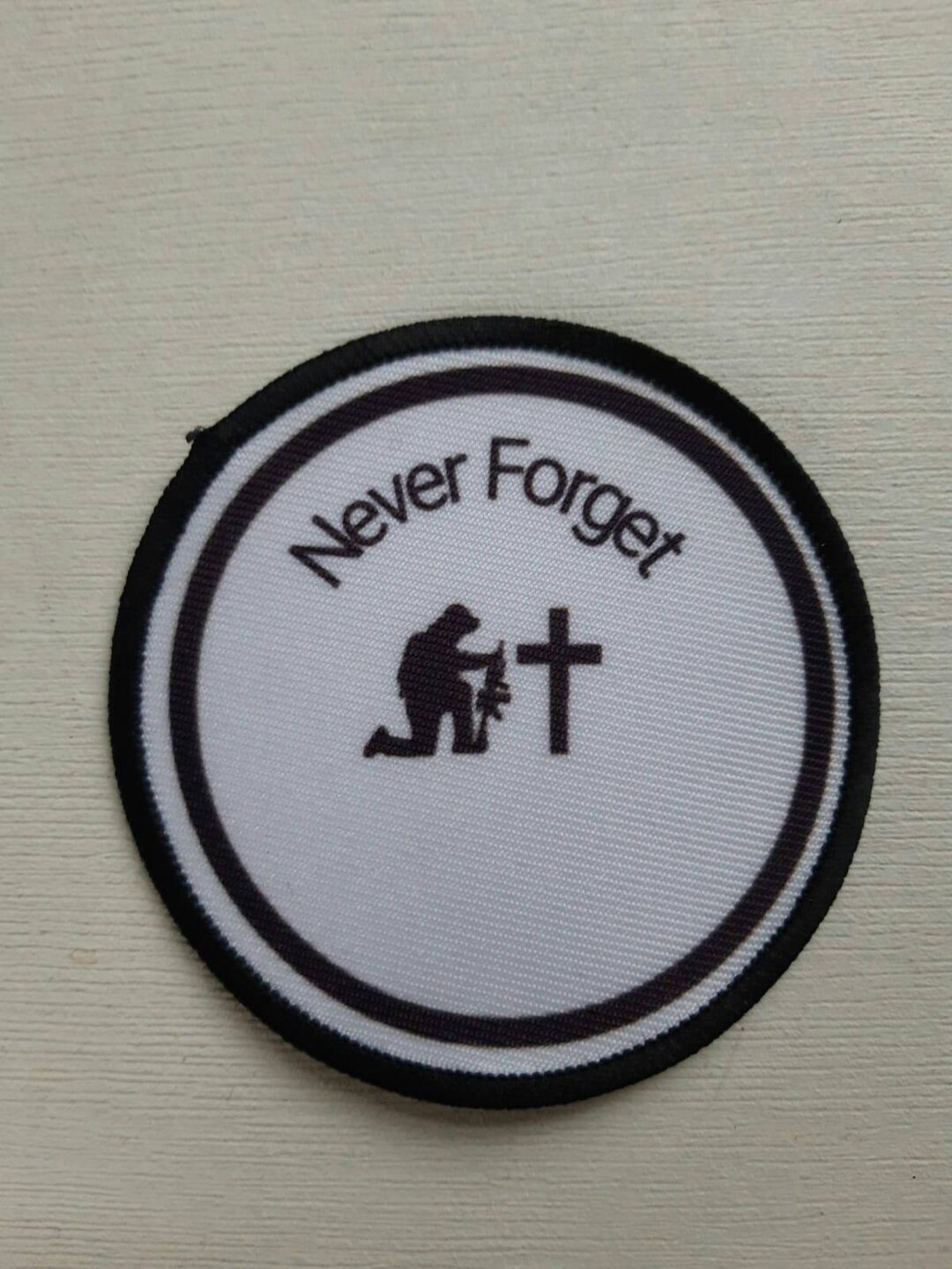 3 Inch Never Forget the Fallen Military Heros Allied Forces Patch Badge ...
