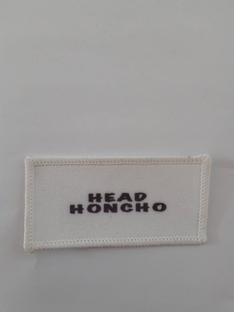 3 Inch Head Honcho Boss Patch Badge - Etsy