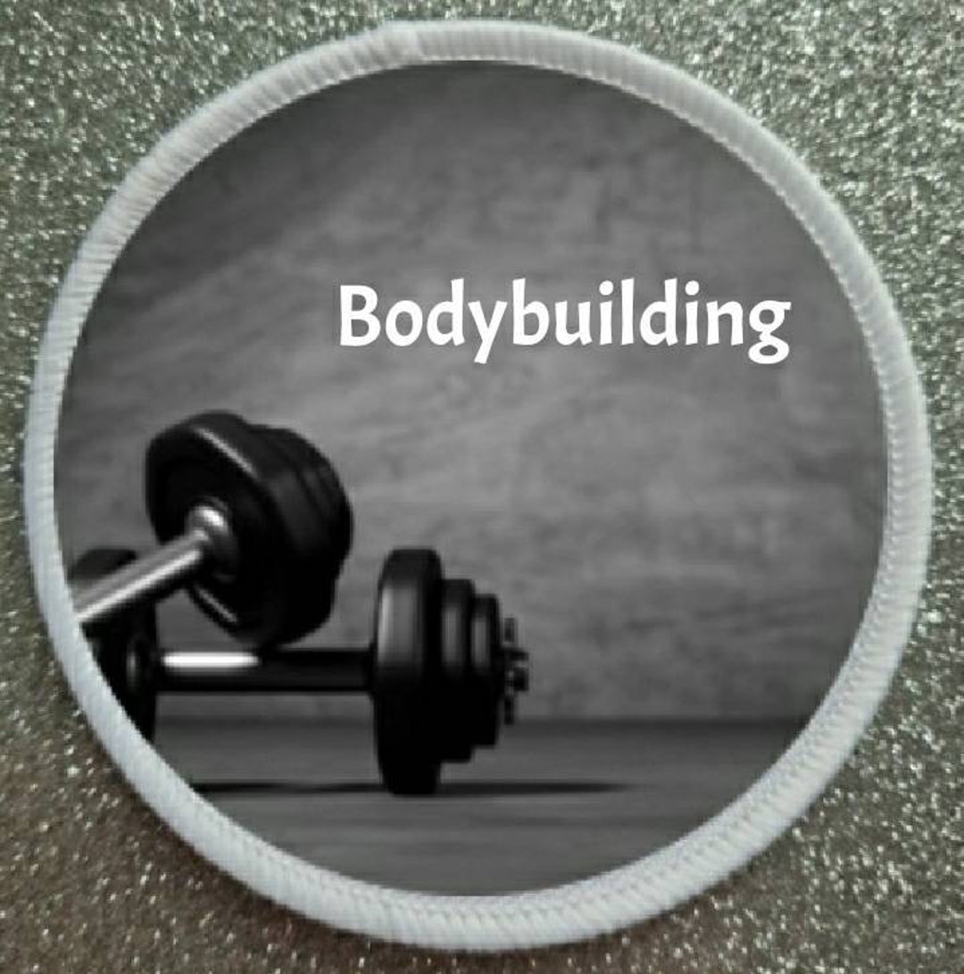 3 Inch Bodybuilding Patch Badge - Etsy